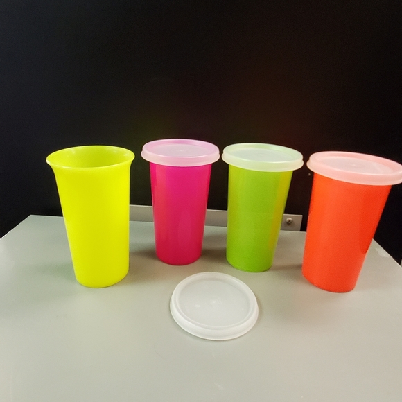 Tupperware | Dining | 4 New Tupperware Cups | Poshmark